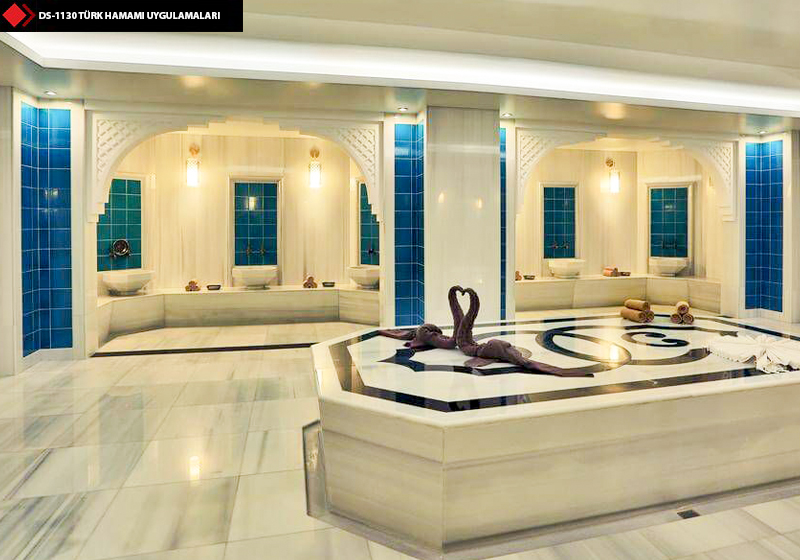 HAMAM TASARIMLARI - Destone Dogal tas Mermer Mozaik